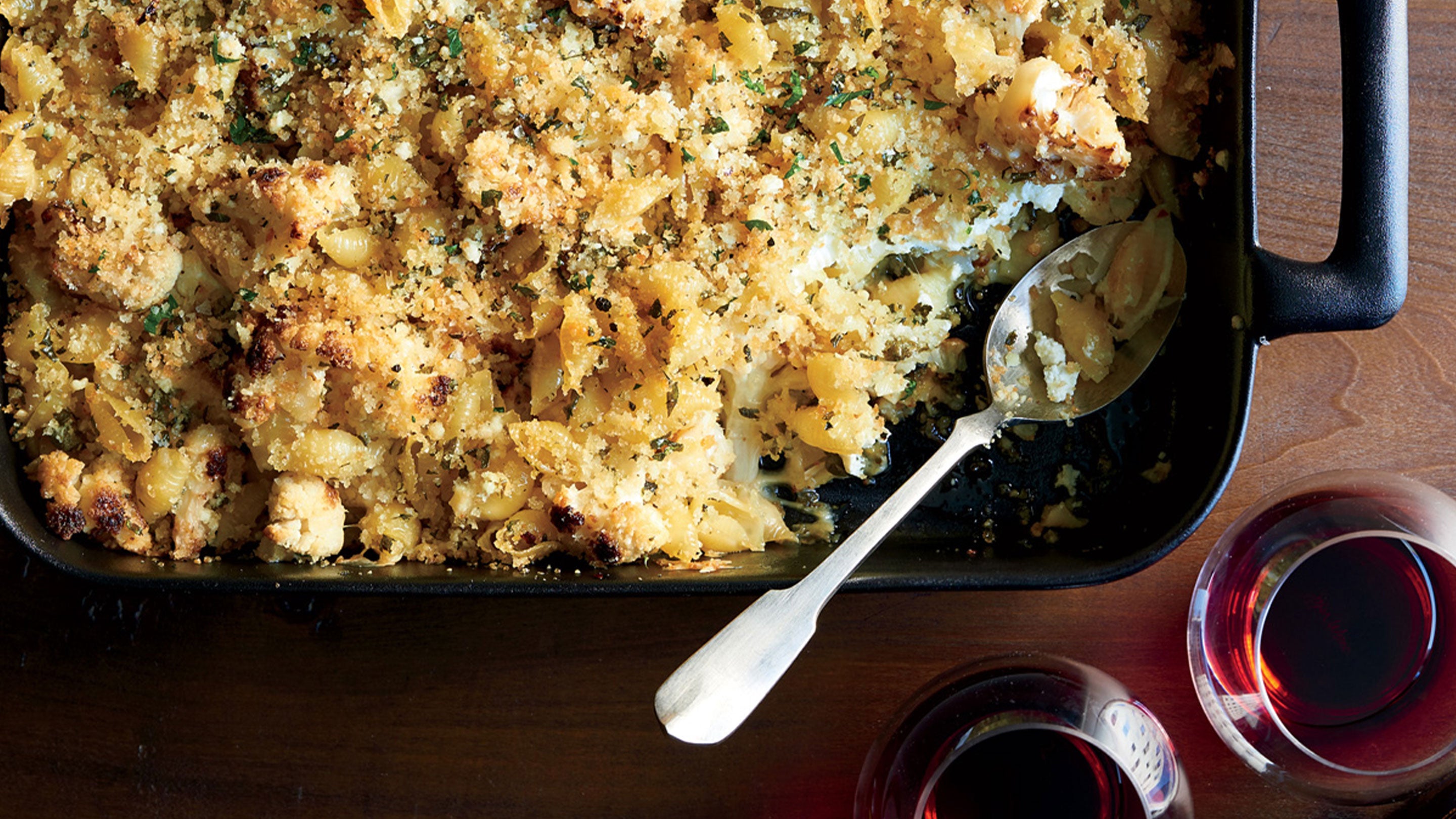 Ina Garten's Crusty Baked Shells with Cauliflower – Hammertown