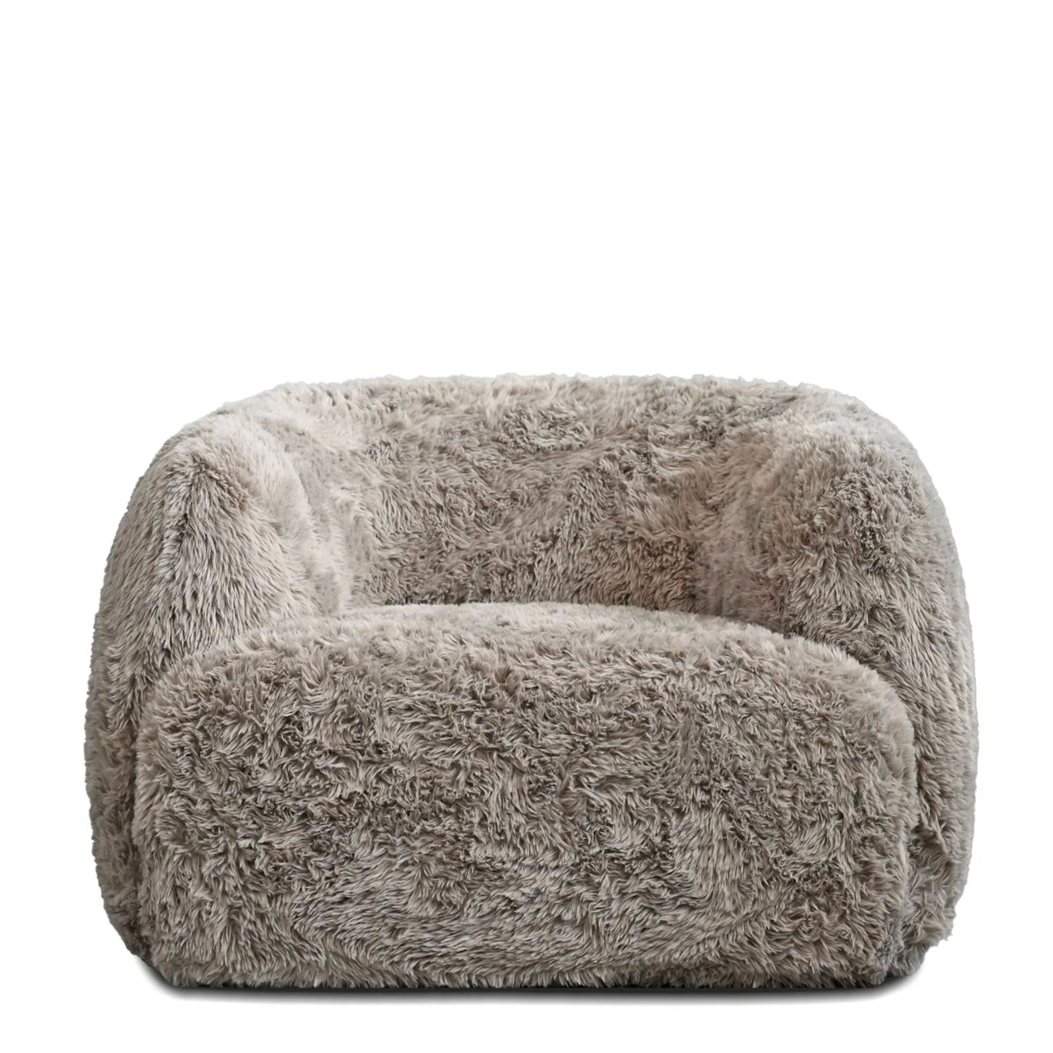 Shay Swivel Lounge Chair In Sable Bunny – Hammertown